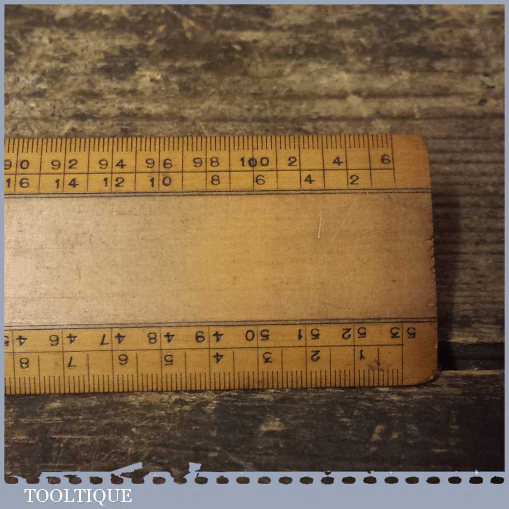 Vintage Stanley London Boxwood Scale Rule – Good Condition | Tooltique