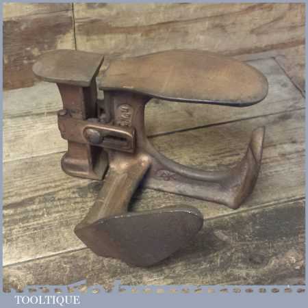 Scarce Vintage AK cobbler’s Shoemakers Adjustable Shoe Last Anvil ...