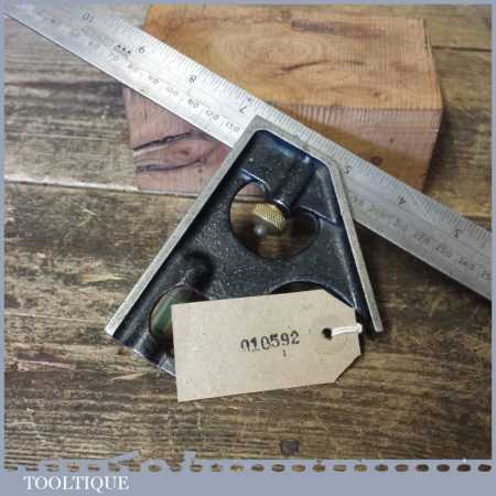Vintage Stanley Rabone 46-151 Steel Adjustable Combination Square ...