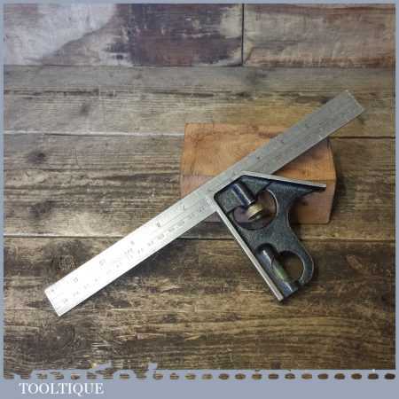 Vintage Stanley Rabone 46-151 Steel Adjustable Combination Square ...
