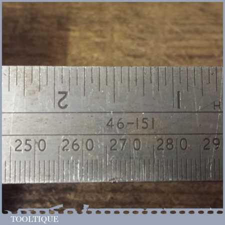 Vintage Stanley Rabone 46-151 Steel Adjustable Combination Square ...