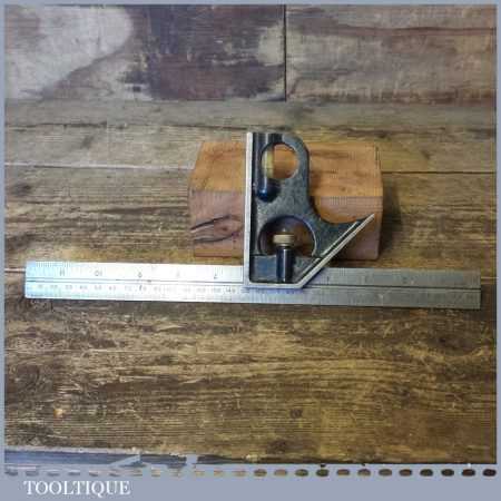 Vintage Stanley Rabone 46-151 Steel Adjustable Combination Square ...