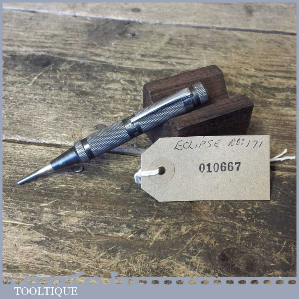 Vintage Eclipse No: 171 Automatic Centre Punch – Good Condition | Tooltique