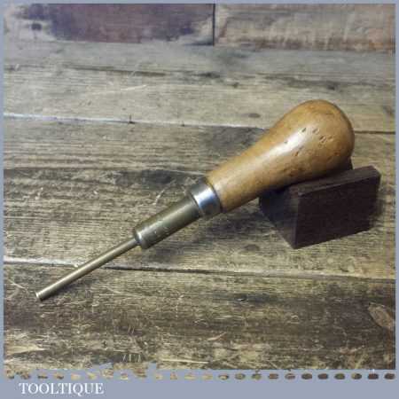 Vintage Woden Push Pin Tool Beechwood Handle – Good Condition | Tooltique