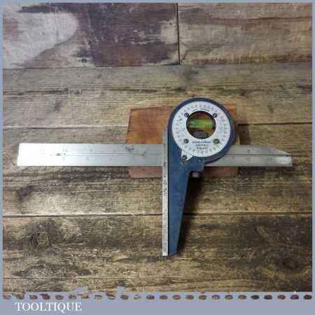 Vintage Moore & Wright Protractor And Rule – Good Condition | Tooltique