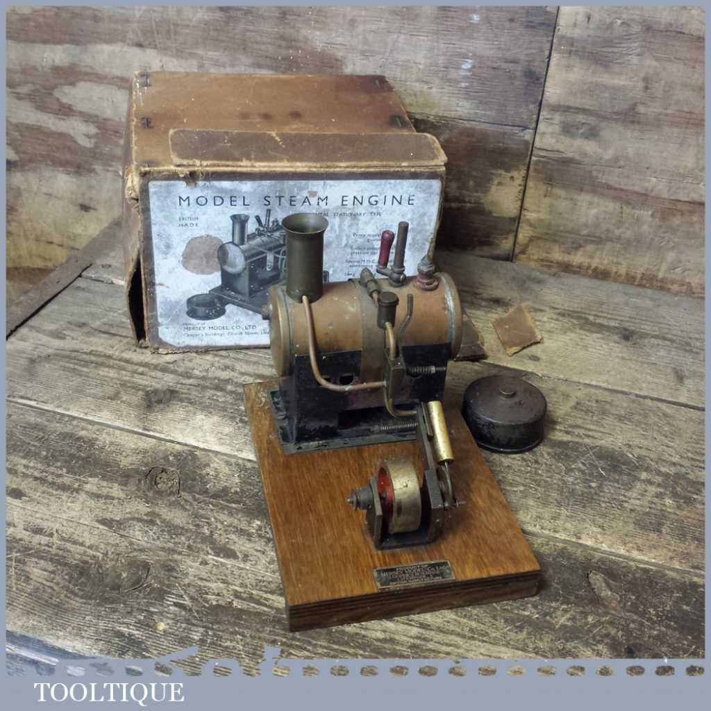Scarce Antique Boxed 1950’s Mersey Model Co Ltd No: 52G Toy Steam ...