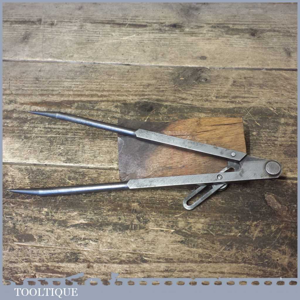 Vintage Monument Leatherworking Cast Steel 9” Square Leg Dividers ...