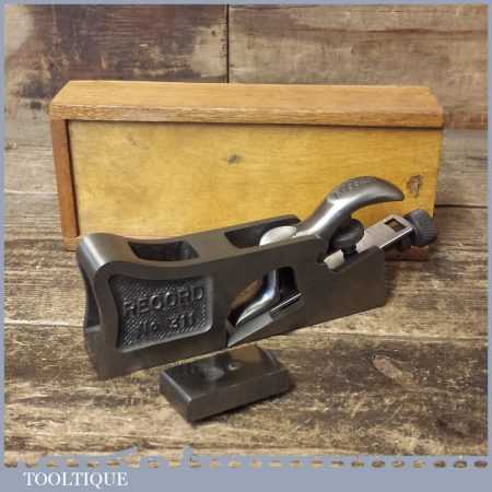 Vintage Record No: 311 Shoulder bull Nose Chisel Plane 3 in 1 – Custom ...