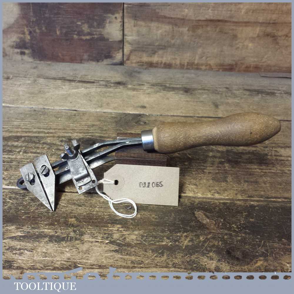 Vintage Tectool Two Cutter Plough Plane In Good Condition | Tooltique