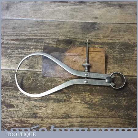 Vintage Moore & Wright 7” External Cast Steel Spring Calipers – Good ...