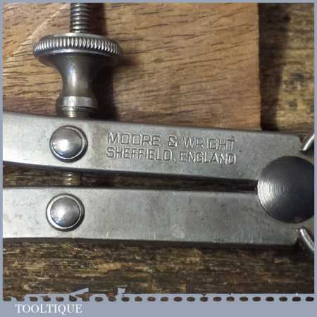 Vintage Moore & Wright 7” External Cast Steel Spring Calipers – Good ...