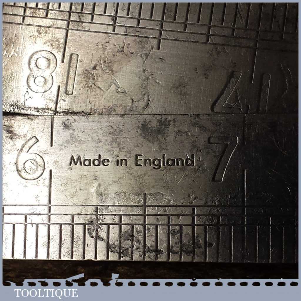 Vintage No: 57 Rabone Chesterman 2ft Metric Imperial Folding Steel ...