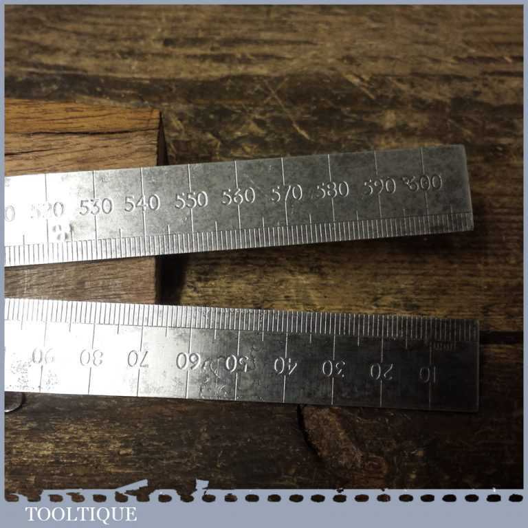 Vintage No: 57 Rabone Chesterman 2ft Metric Imperial Folding Steel ...