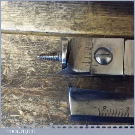 Vintage Wm Ridgeway Expansion Bit With Two Cutters 7/8” – 3” Original ...