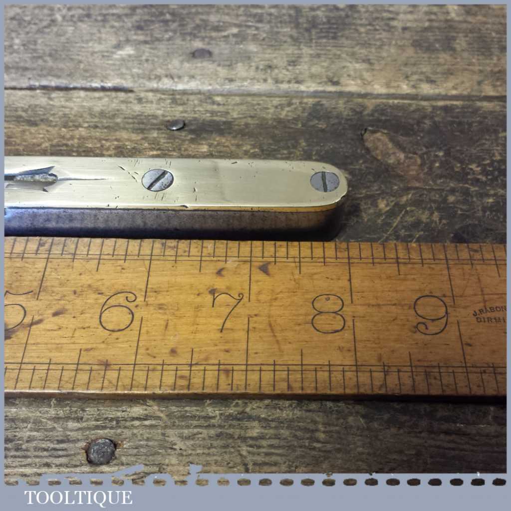 Vintage Engineering Machinist’s 8” Steel Spirit Level – Good Condition ...