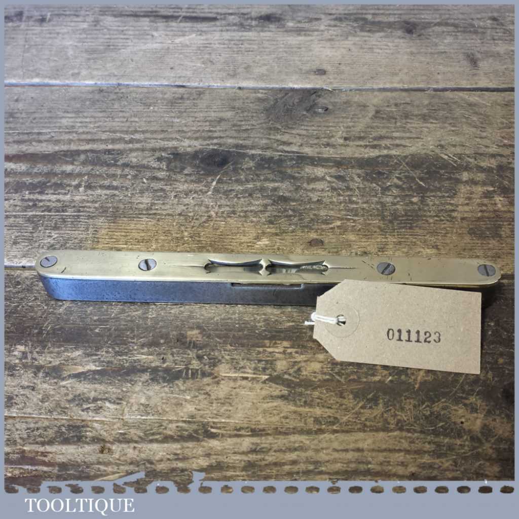 Vintage Engineering Machinist’s 8” Steel Spirit Level – Good Condition ...