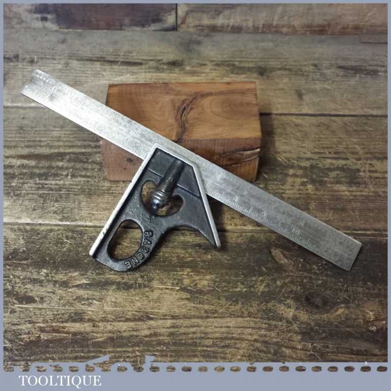 Vintage Rabone No: 1901 Steel Adjustable Combination Square – Fully ...