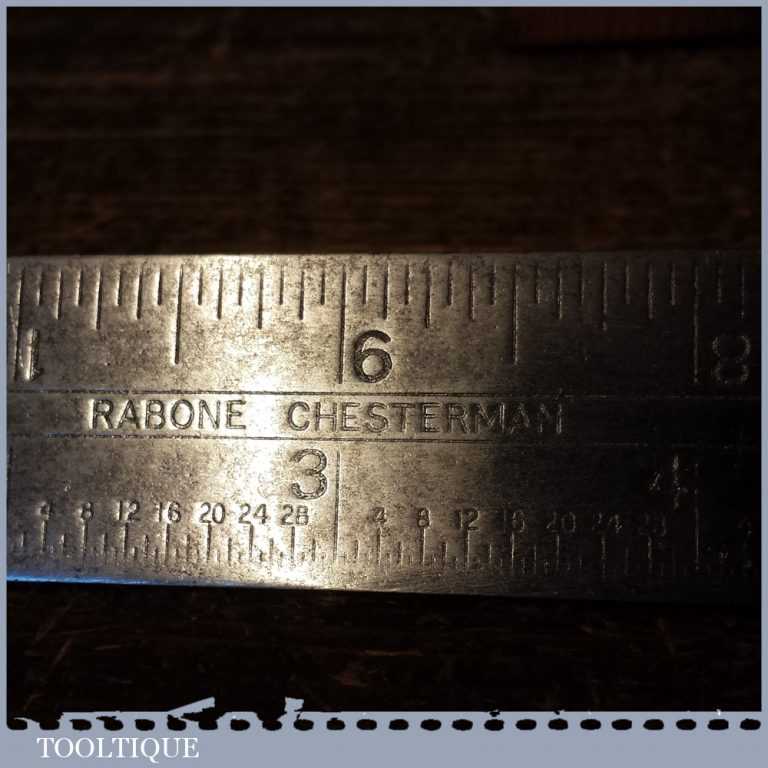 Vintage Rabone No: 1901 Steel Adjustable Combination Square – Fully ...