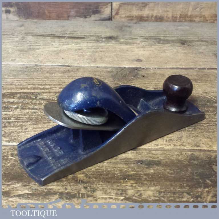 Vintage Record No: 0110 Block Plane – Fully Refurbished Ready To Use ...