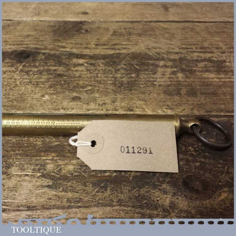 Vintage Salter Round Brass Spring Balance Hanging Scales – Good ...