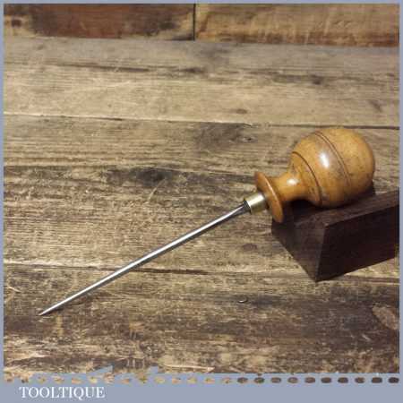 Antique Saddlers Leatherworking 6 ½” Boxwood Awl – Good Condition ...