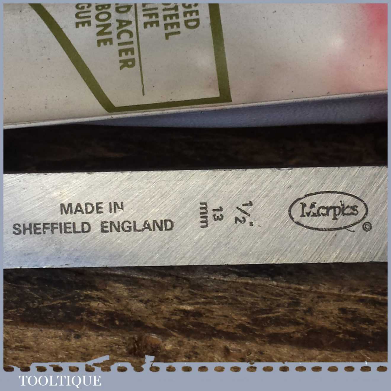 Vintage Record Marples Carpenter’s 1/2” Firmer Chisel – Shatterproof ...