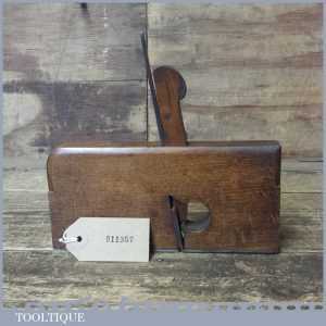 Unusual Vintage Beech Scraper Rabbet Plane Alloy Sole – Good Condition ...