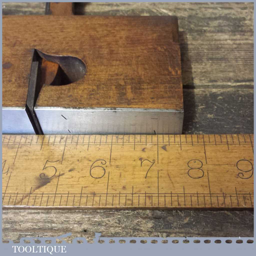 Unusual Vintage Beech Scraper Rabbet Plane Alloy Sole – Good Condition ...