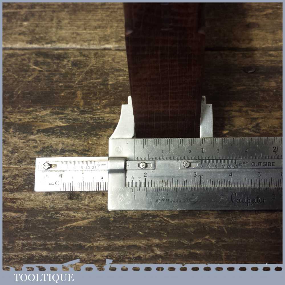 Unusual Vintage Beech Scraper Rabbet Plane Alloy Sole – Good Condition ...