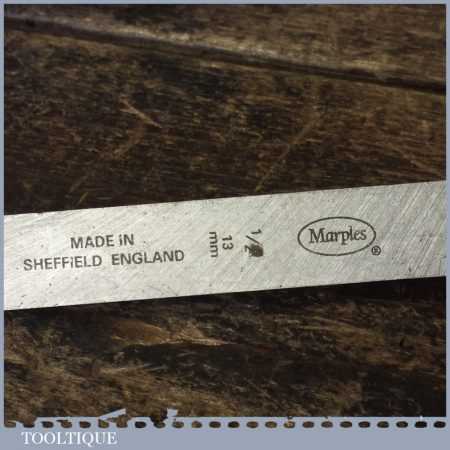 Vintage Record Marples Carpenter’s 1/2” Firmer Chisel – Shatterproof ...
