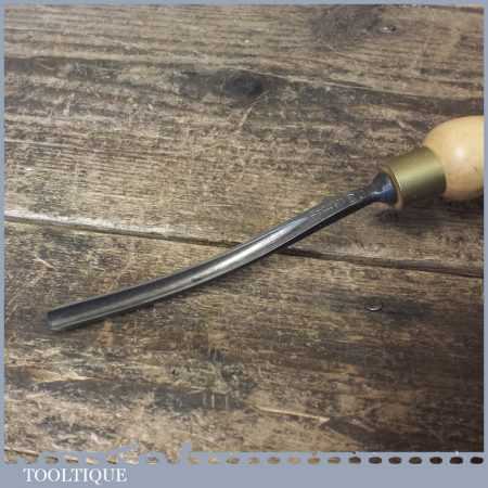 Vintage Henry Taylor Acorn 3/16” Curved Wood Carving Gouge Chisel ...