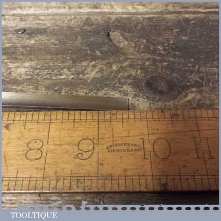 Vintage No: 6 Henry Taylor 3/8” Straight Wood Carving Gouge Chisel ...