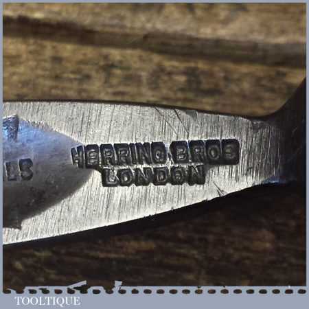 Vintage Herring Bros 3/4” Straight Wood Carving Gouge Chisel ...