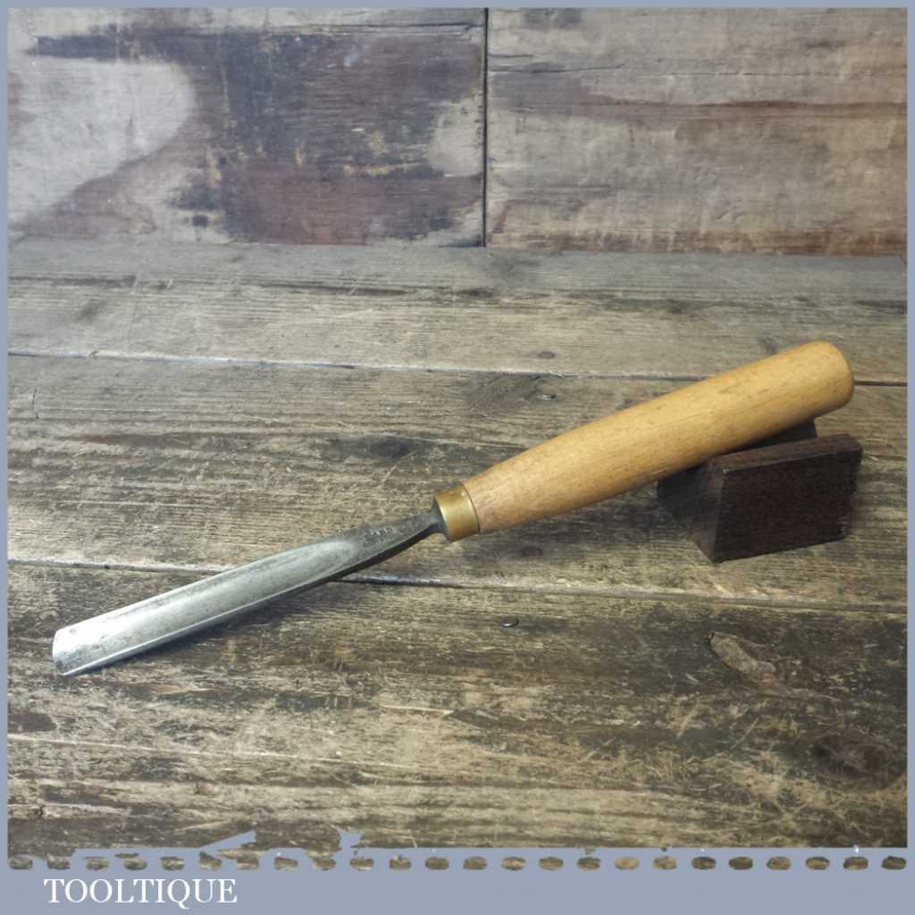 Vintage Ward & Payne 9/16” Straight Wood Carving Gouge Chisel ...