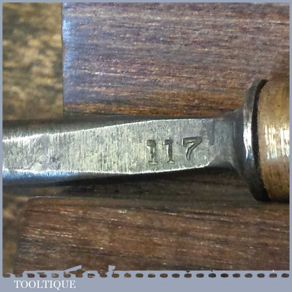 Vintage E Preston 3/16” Curved Wood Carving Gouge Chisel – Sharpened ...