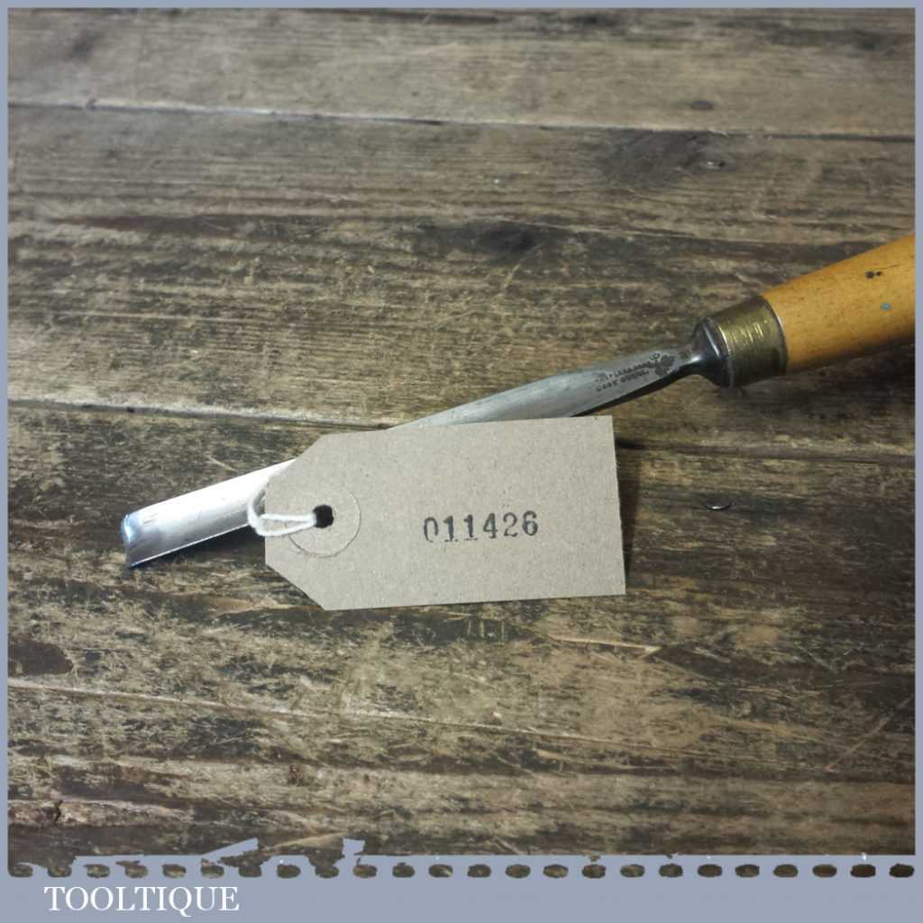 Vintage W Marples 1/2” Straight Wood Carving Gouge Chisel – Sharpened ...