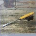 Vintage W Marples 1/2” Straight Wood Carving Gouge Chisel – Sharpened ...