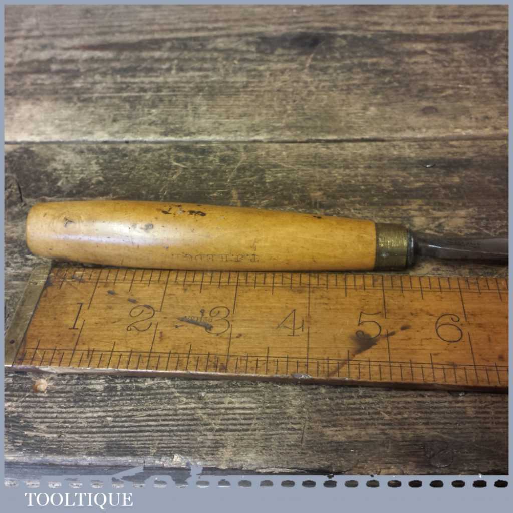 Vintage W Marples 1/2” Straight Wood Carving Gouge Chisel – Sharpened ...