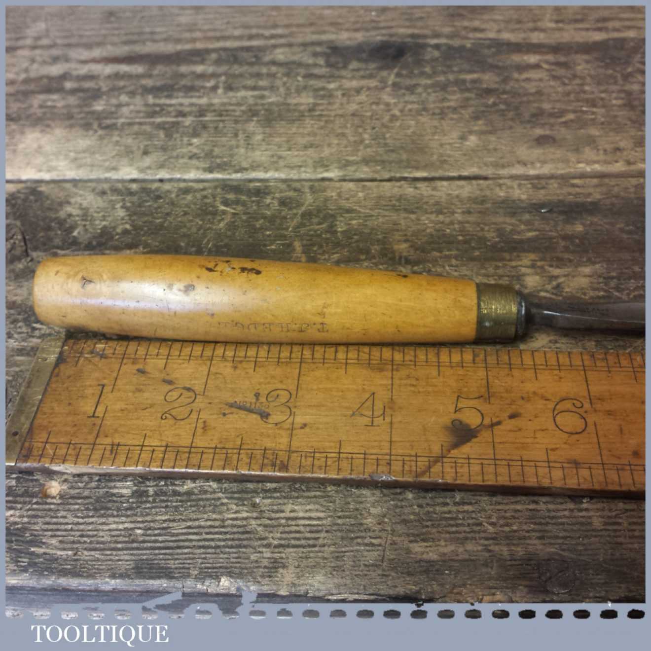 Vintage W Marples 1/2” Straight Wood Carving Gouge Chisel – Sharpened ...