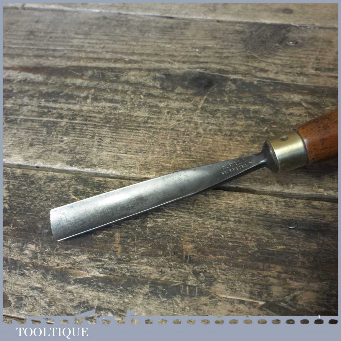 Vintage C Hill 5/8” Straight Wood Carving Gouge Chisel – Sharpened ...