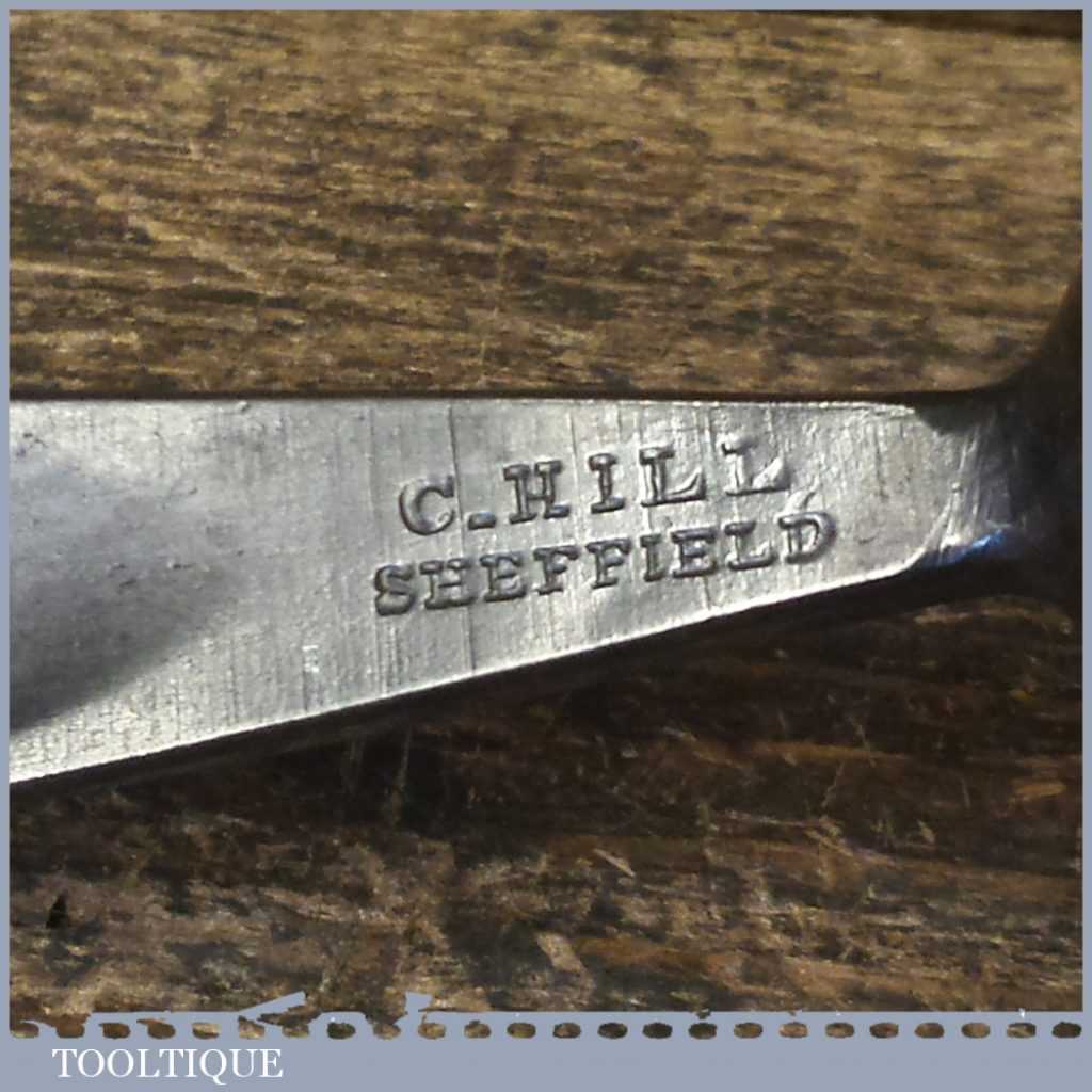 Vintage C Hill 5/8” Straight Wood Carving Gouge Chisel – Sharpened ...
