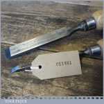 2 Vintage Cooper & Sons Fuluse 1/4” 11/16” Heavy Duty Firmer Chisels ...