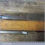 2 Vintage Cooper & Sons Fuluse 1/4” 11/16” Heavy Duty Firmer Chisels ...
