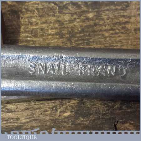 Vintage Snail Brand Adjustable Spanner Wrench – Good Condition | Tooltique