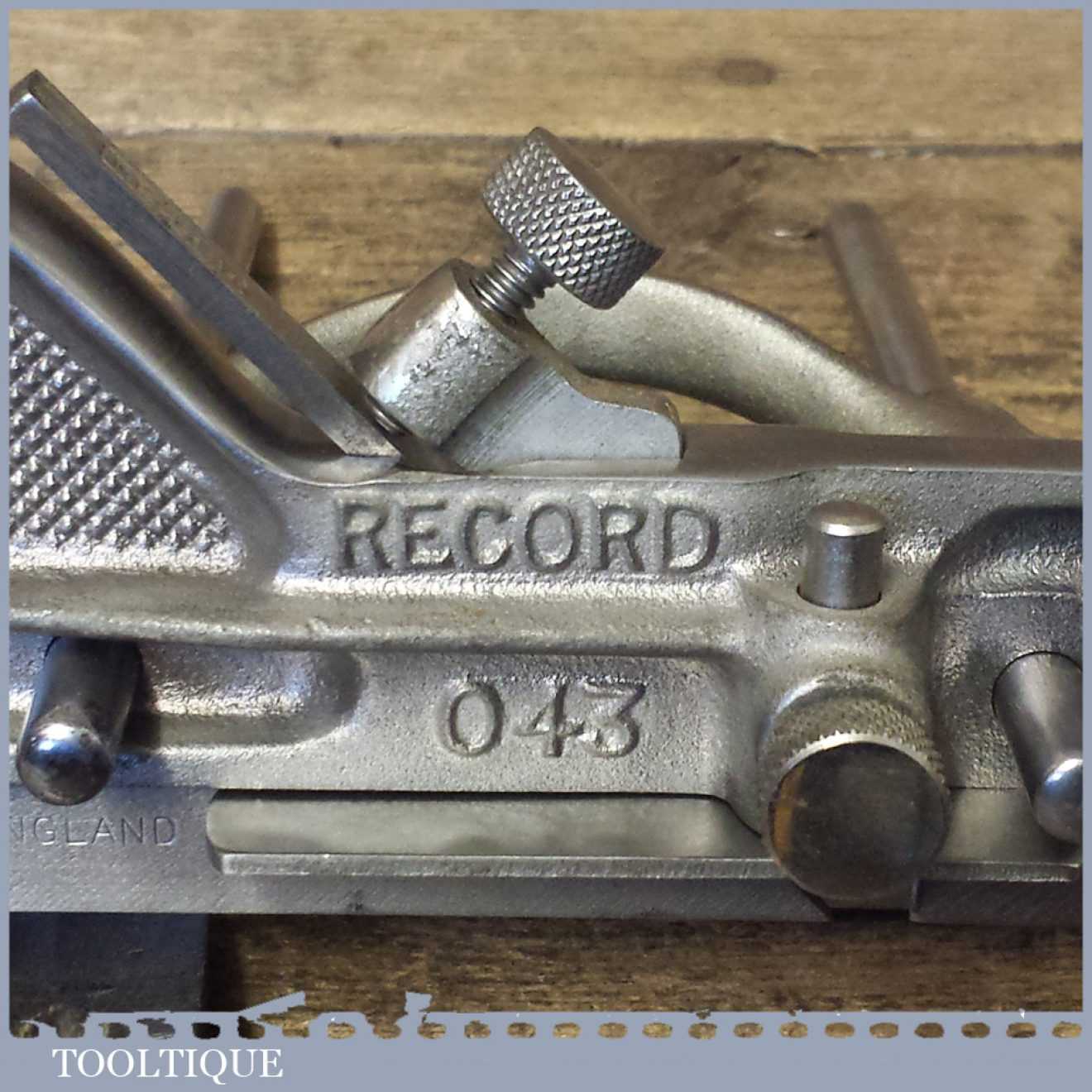 Vintage Record No: 043 Plough Plane Complete With Cutters – Fully ...