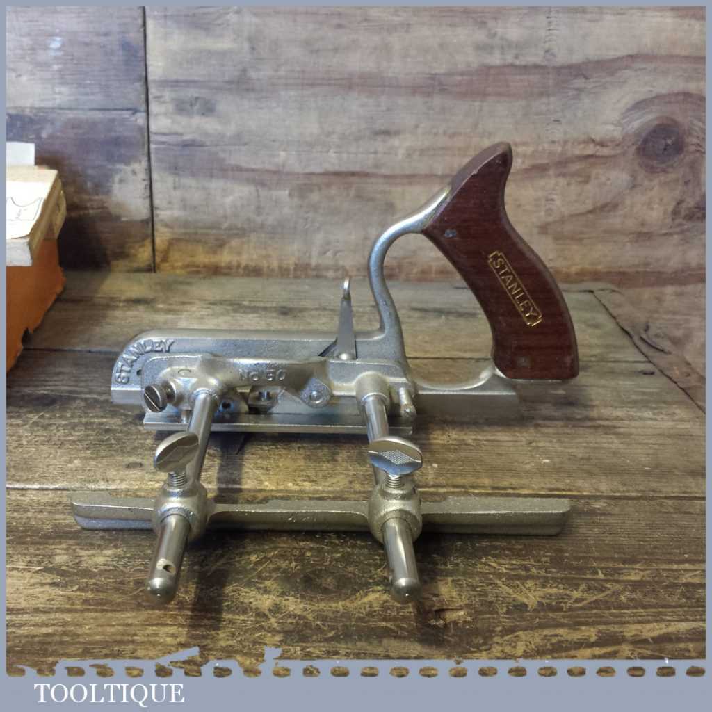 Vintage Boxed Stanley No: 50s Combination Plough Plane – Fully ...