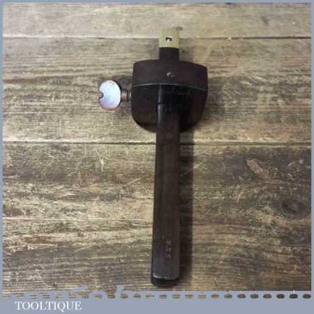 Vintage Isaac Greaves Rosewood Brass Cutting Gauge – Good Condition ...