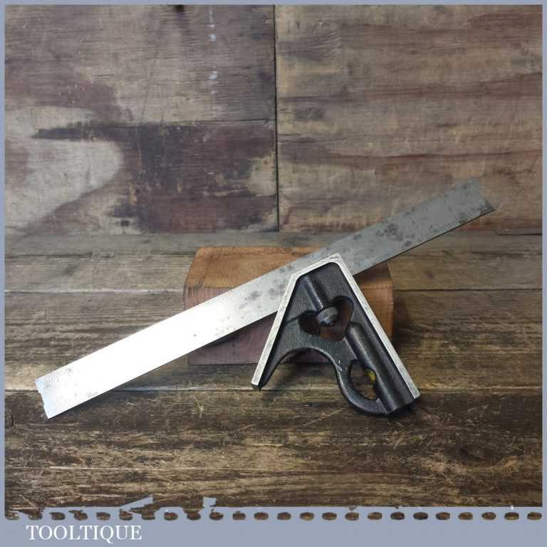 Vintage Engineers No: 1200 Steel Adjustable Combination Square – Fully ...