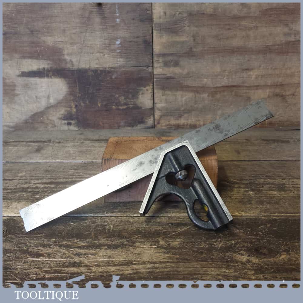 Vintage Engineers No: 1200 Steel Adjustable Combination Square – Fully ...