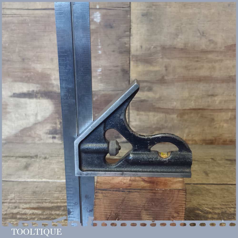 Vintage Engineers No: 1200 Steel Adjustable Combination Square – Fully ...